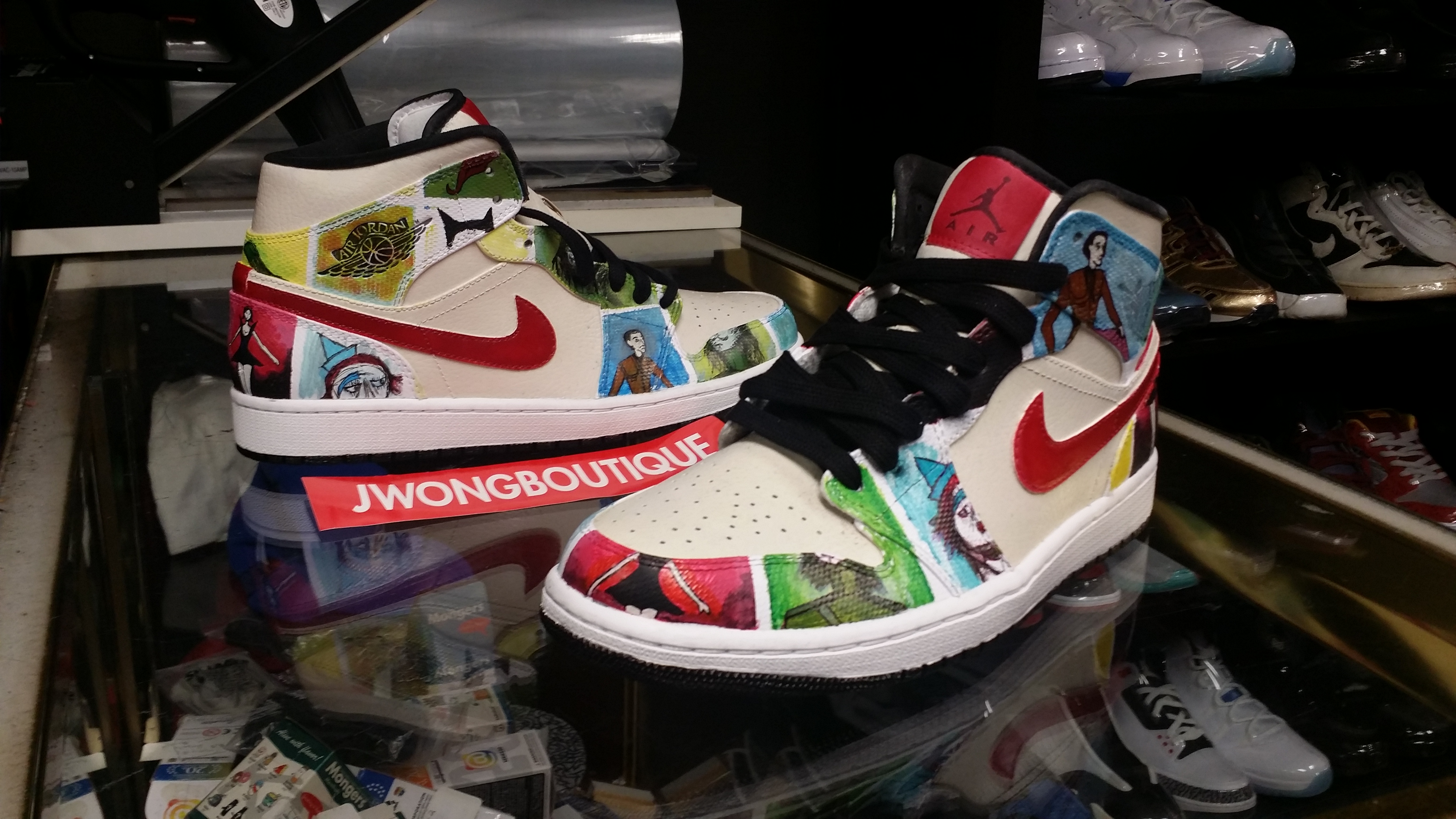 Air Jordan 1 “Paris” Customs by Sole_Corruption - Air 23 - Air Jordan ...