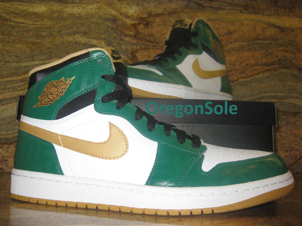 Air Jordan 1 Retro “Celtics” – Images and Release Info - Air 23 - Air ...