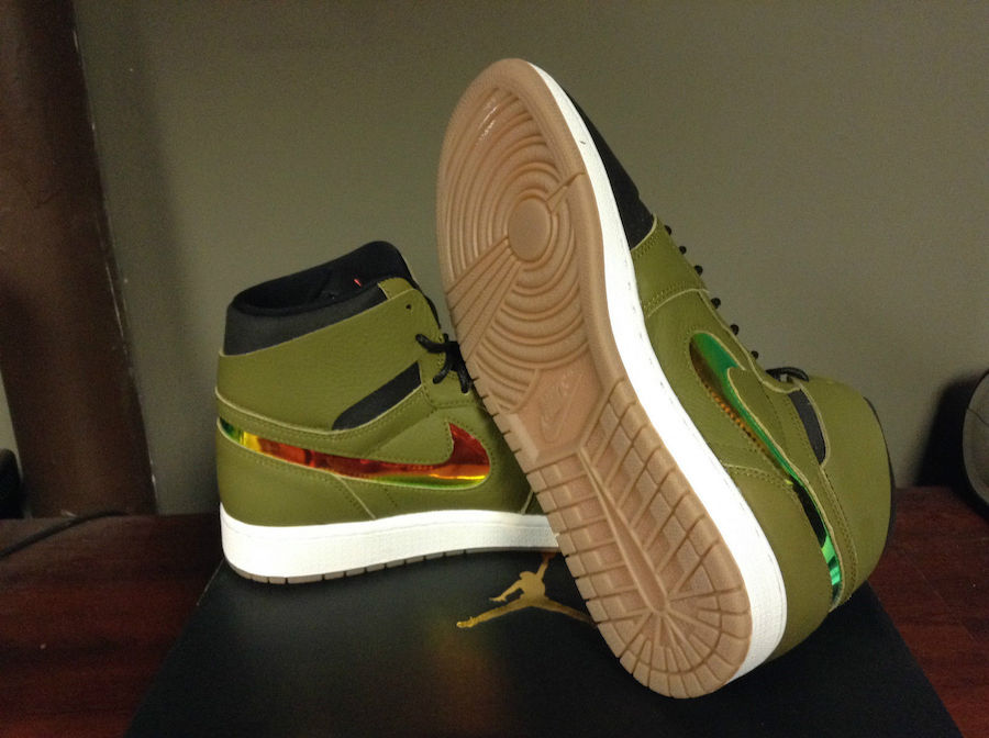 Air Jordan 1 Nouveau Militia Green - Air 23 - Air Jordan Release Dates ...