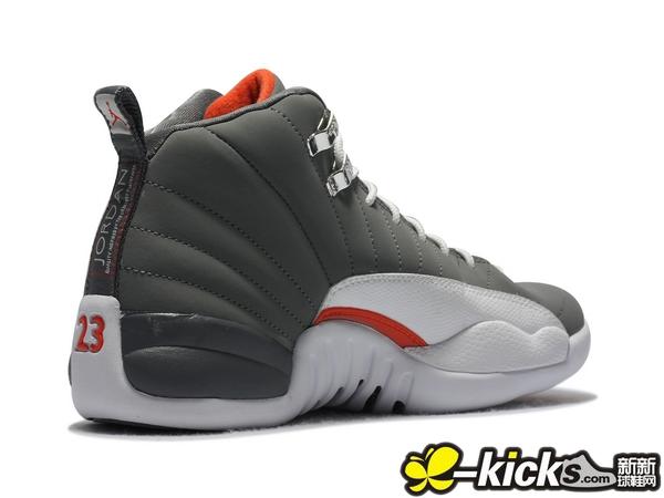 Air Jordan XII Retro GS – Cool Grey/Team Orange-White - Air 23 - Air ...