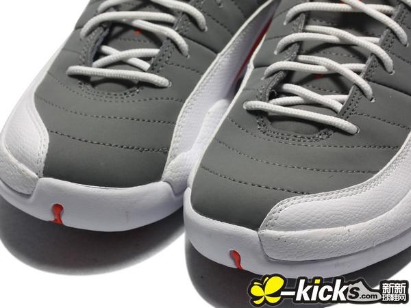 Air Jordan XII Retro GS – Cool Grey/Team Orange-White - Air 23 - Air ...