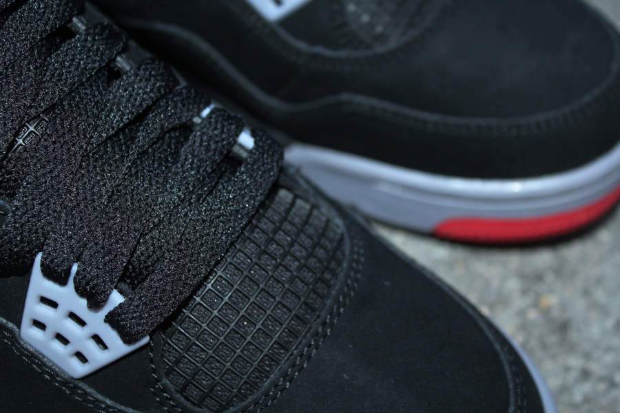 Air Jordan IV Retro Black/Cement Grey-Fire Red – New Images, Release ...