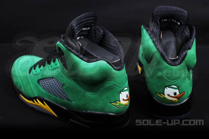 Air Jordan 5 (V) Retro “Oregon Ducks” Detailed Images - Air 23 - Air ...