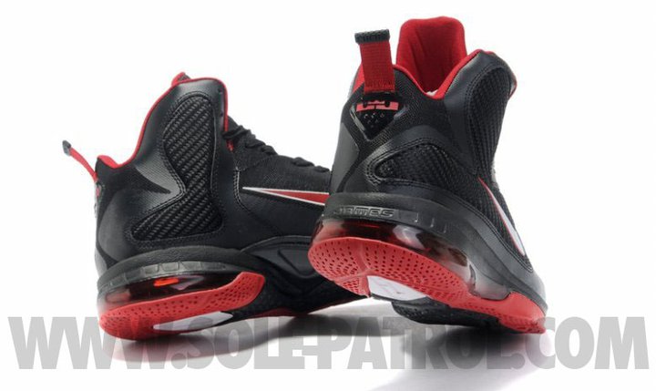 Nike LeBron IX Black/Red New Pics and Packaging Shots