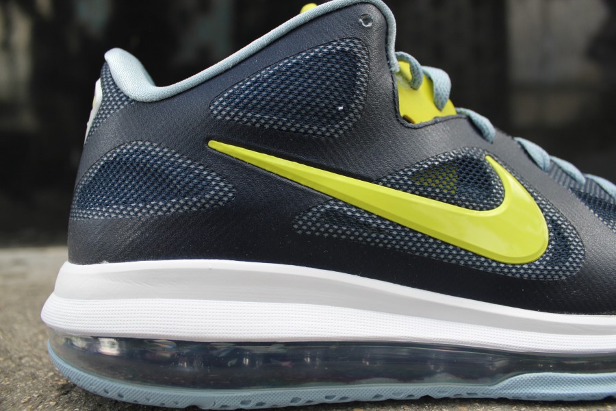 Nike LeBron 9 Low – Obsidian/Cyber-White-Blue Grey - Air 23 - Air ...