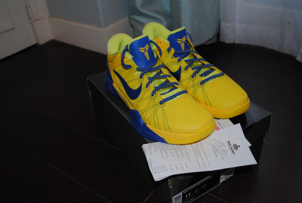 Nike Zoom Kobe VII Barcelona – Tour Yellow/Game Royal - Air 23 - Air ...